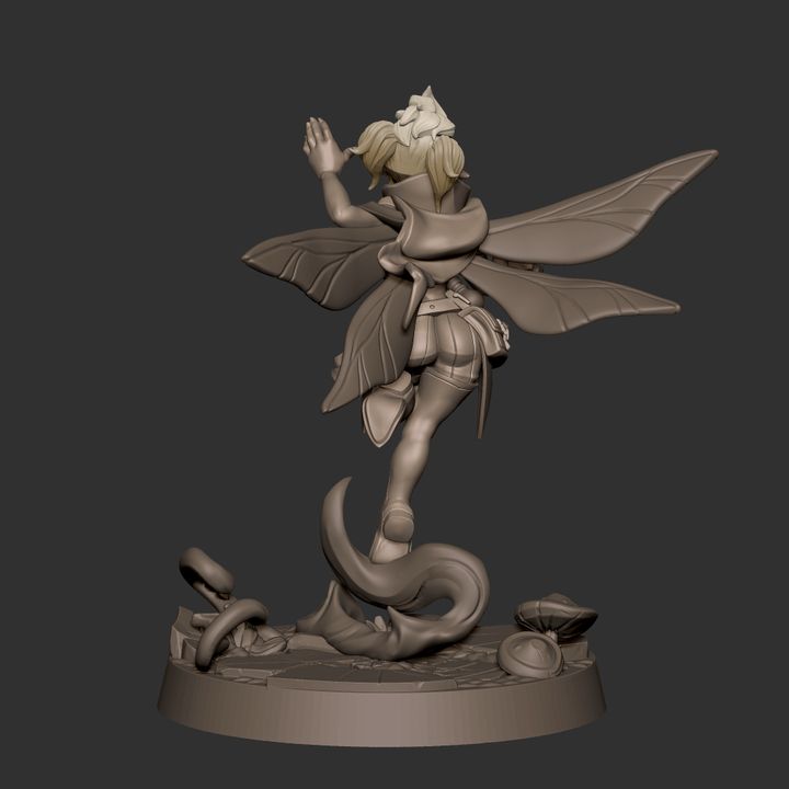 3D Printable Pixie Cleric by Bite the Bullet